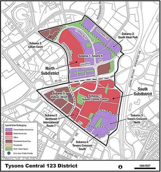 Tysons Eight Districts