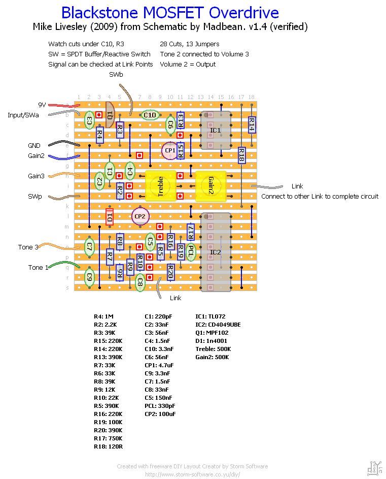 blackstone appliances mosfet overdrive schematic - forum topic ...
