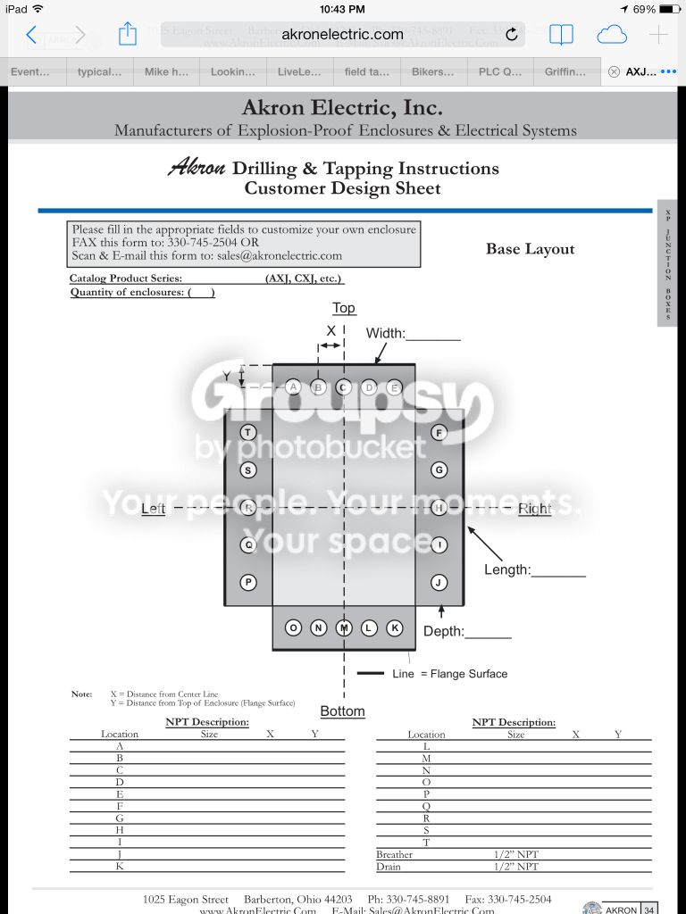 field tapping explosion proof enclosures. | Electrician Talk