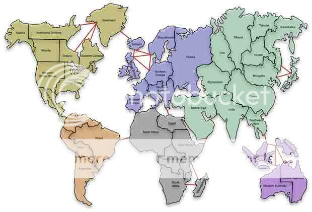 Risk Territories Quiz - By Minionette1234